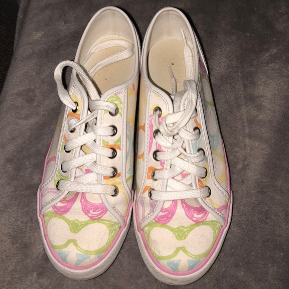 Coach | Shoes | Coach Scribble Sneaker | Poshmark